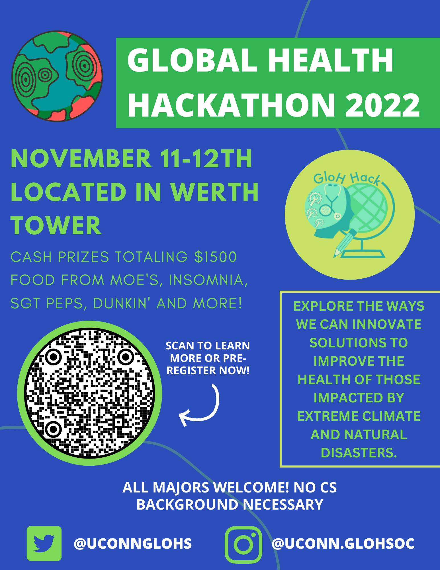 Fall 2022 Hackathon | The University of Connecticut Global Health ...